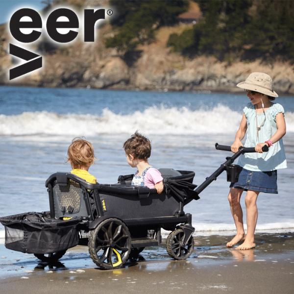 子どもを乗せてベビーカーのように押せ、キャンプの荷物も運べる、進化系オフロードモビリティ。簡単コンパクトに折りたため、タテ置き収納も可能。ベアリングとサスペンションを備えたオフロードタイヤは、どんな地形でもスムーズな走行。操作ハンドルの高さ...