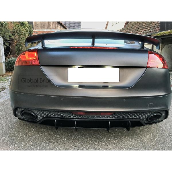 ご覧頂き誠に有難うございます。2009-2014 アウディ TT 8J RS ロードスター リア エプロン です。ドイツ大手エアロメーカー製です。派手過ぎない、スタイリッシュで飽きの来ないデザインで年齢を問わずカスタマイズしていただけます。...