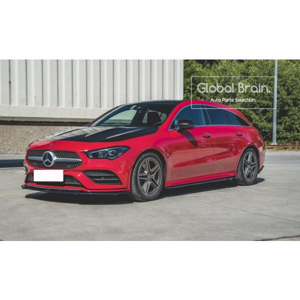 メルセデスベンツ CLA W118 C118 X118 AMGライン サイド スカート カバー スポイラー | Global Brain ...