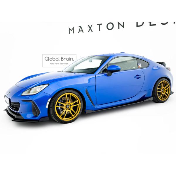 ご覧頂き誠に有難うございます。スバル BRZ ZD8 サイド スカート カバー スポイラー V1 +ウィングレット レーシングです。欧州車を得意とする大手エアロメーカー製でTUV認証製品です。お車の雰囲気を壊さず、バランス良くスポーティーに...
