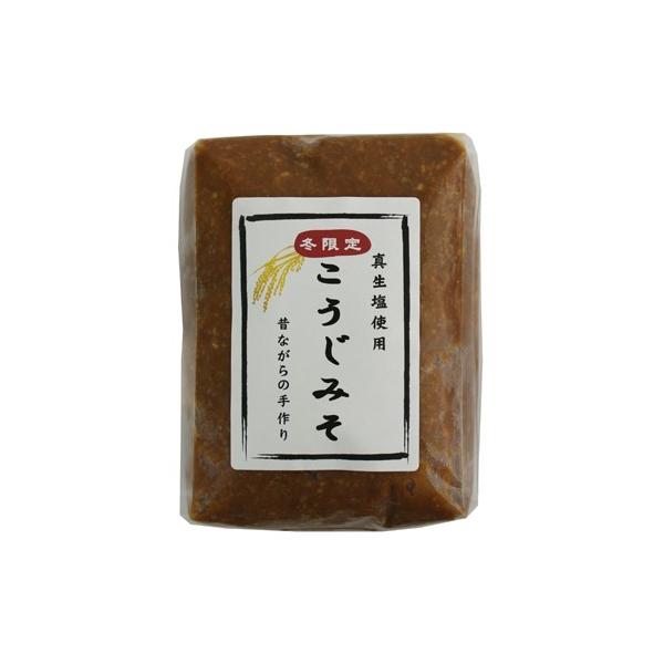 米こうじの本来のうまみ、甘みがそのままに昔ながらの手作りみそ米こうじがたっぷり、つぶの食感がおいしい。塩分が気になる方におかず味噌としてきゅうりや人参など野菜スティックにつけてご一緒に塩分：約6%原材料：大豆（カナダ産60%、国産40%）・...