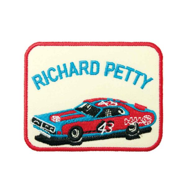 商品名 RICHARD PETTY 車 エンブレム CAR乗り物 ワッペン ワッペン取り付け方 接着する位置に正しく置いて、当て布をのせ、アイロンが直接生地にあたらないようにしてください。アイロンの温度は150℃前後（綿用）に保ち、約20秒...