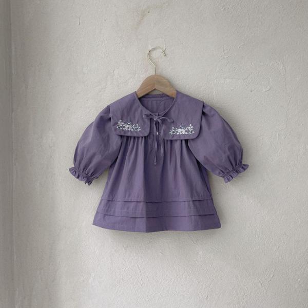 ins 秋新作　ベビー服　女の子　ショール＆ワンピース　刺繍　花柄　可愛い　おしゃれ　子供服　肩挂け【バリエーション】・ワンピース/73・ワンピース/80・ワンピース/90・ワンピース/100・ロンパース/66・ロンパース/73・ロンパース...