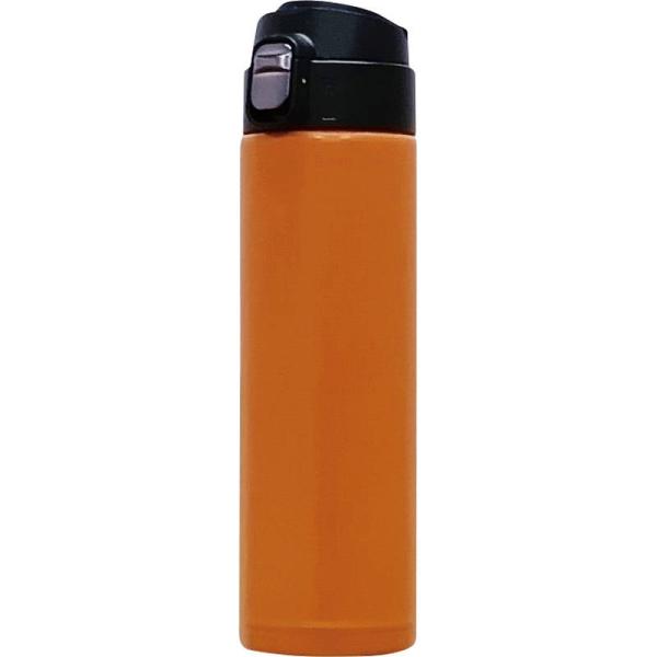 WELFワンタッチ栓マグボトル450mL LB-1606 オレンジ【サイズ・仕様】【パッケージサイズ】75×240×75mm【内容】φ65×230mm【材質】ステンレス鋼、ポリプロピレン、シリコーンゴム、ABS樹脂【生産国】中国【パッケージ...