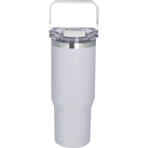 アンサンブル ストロー付2WAYタンブラー 900mL LB-1705 グレー【サイズ・仕様】【パッケージサイズ】105×255×110mm【内容】φ89×245mm【材質】ステンレス鋼、ポリカーボネート、ポリプロピレン、ポリエチレン、シリ...