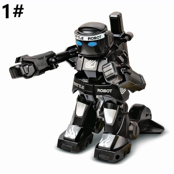 バトル対戦型電動ロボット ロボット おもちゃ ラジコン 男の子 多機能ロボット 2.4Gボクシング【バリエーション】・1#・2#【サイズ・仕様】■素材：プラスチック■原産国：中国■カラー：1#〜2#■サイズ：6.5*7*9.5 cm