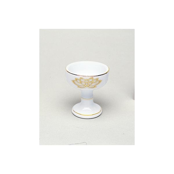 白上金ハス仏器　大【サイズ・仕様】【単品サイズ】60×66×60（mm）【容量】1個