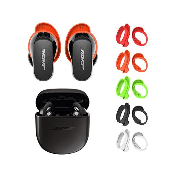 【対応機種】Bose QuietComfort Ultra Earbuds / Bose QuietComfort Earbuds II専用【製品素材】軽量・ソフトで快適なシリコン材質、高品質で耐久性・柔軟性があり取り外し可能、交換可能、水...