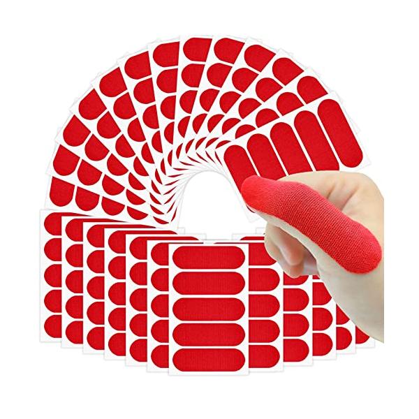 カラー：レッド?【指の滑り止め/保護】ボウリング用テープの表面は滑り止め仕様で、ボーリングをする時に、指に沿って皮膚に直接付着し、指の滑り止めと保護の効果があります，過度の筋肉のストレッチを防ぐことで怪我を防ぎます。?【高品質素材/伸縮性良...