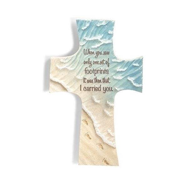 "When you saw only one set of footprints , it was then that I carried you."「一人分の足跡しか見えないとき、その時、私はあなたを背負っていたのだ」上記の「フットプリン...