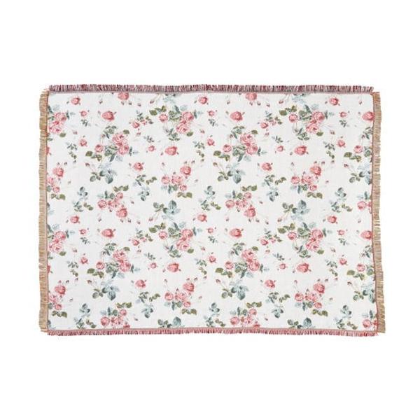 サイズ：　235cmX180cm材質：　ポリエステル73％、綿17％、レーヨン7％、ナイロン3％