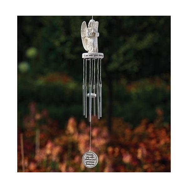 "I am with you always"　「私はいつもあなたと共にいます」"Provide you with comfort and precious memories." 「あなたに安らぎと大切な思い出を与えます。」ガーデン用天使のウ...