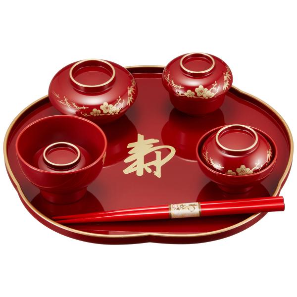 【商品説明】【サイズ】高さ : 30.1 cm横幅 : 22.7 cm奥行 : 7.4 重量 : 0.39 kg※梱包時のサイズとなります。商品自体のサイズではございませんのでご注意ください。メーカー:アイプラス型:お食い初めお祝膳 総朱 ...
