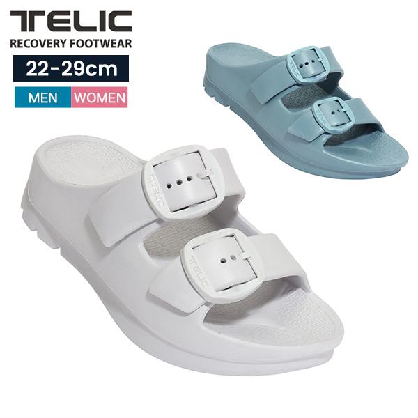正規販売店 TELIC テリック スポーツサンダル ビーチサンダル シャワーサンダル 快適サンダル 厚底サンダル 外反母趾 長時間歩行対応 疲れにくい 衝撃吸収 ユニセックス