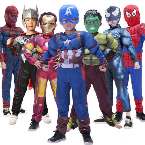 ハロウィン 衣装 子供 アベンジャーズ 風 アイアンマン スパイダーマン 風 子供 子ども用 人気 コスプレ 仮装 コスチューム ハロウィーン 変装■素材：ポリエステル■内容:画像をご参考ください。▼カラー：画像をご参考ください。■サイズ：...