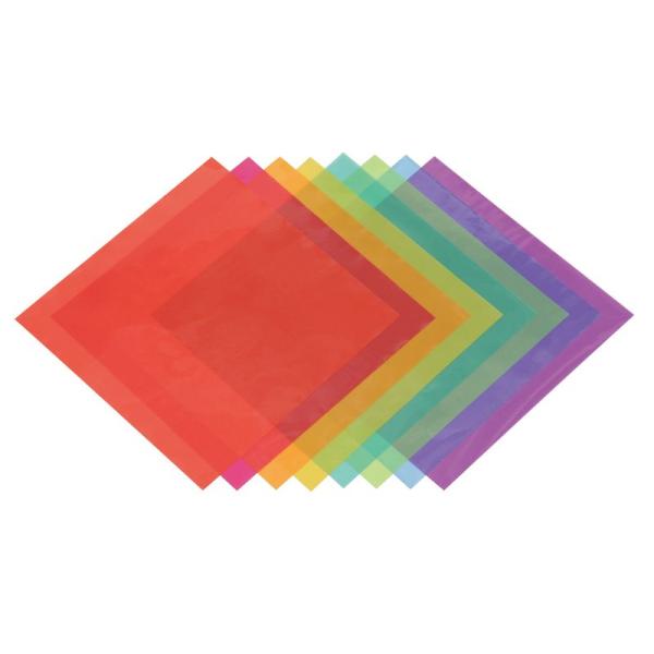 ネオセロハン8色8枚組 素材 図工 工作 クラフト ホビー■メーカー・ブランド名：株式会社アーテック■個装サイズ：14×14.5×0.1cm■型番：63983■内容量：赤・桃・橙・黄・緑・黄緑・青・紫■原産国：中国■関連キーワード：学校 事...