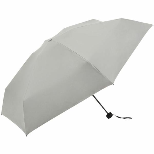 ビコーズ オールウェザーミニマル プレーンカラー ミニ グレー 灰色 傘 メンズ レディース ユニセックス 折傘 折りたたみ傘 雨傘 日傘 UVカット 紫外線 遮光 99.9％以上 晴雨兼用 コンパクト 軽量 丈夫 手開きタイプU-DAY ...