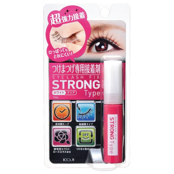 アイラッシュフィックス ストロングタイプ 強力 透明 クリア ウォータープルーフ 細筆タイプ つけまつげ接着剤 つけまのり アイラッシュ グルー ラッシュグルーKOJI コージー本舗 コージー アイラッシュグルー つけまつ毛 接着剤 つけま...
