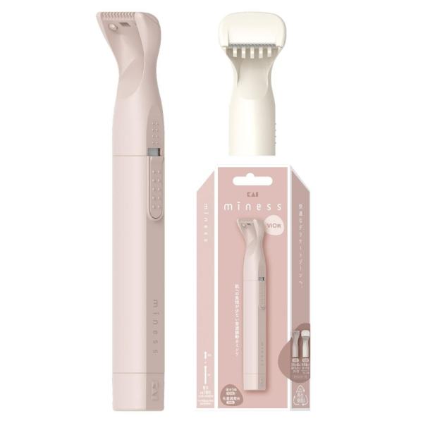 貝印 miness VIO デリケートゾーン用 カミソリ GA0134 女性用 音波振動 VIOケア ムダ毛処理VIOゾーンにやさしい音波振動カミソリ 刃がお肌に与える抵抗を軽減し デリケートな部分も安心ケア【メーカー・ブランド名】貝印【J...