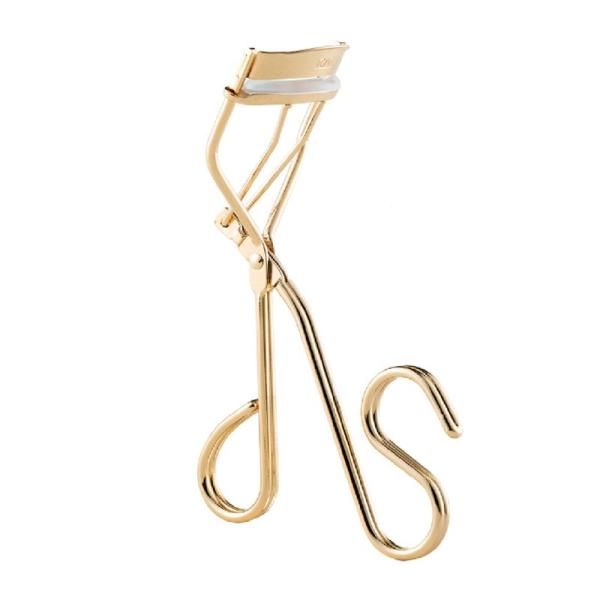 貝印 Ring Eyelash Curler 21 CHAMPAGNE GOLD リング アイラッシュカーラー シャンパンゴールド ダブルワイヤー 安定操作 軽い力 カール R21リング形状で指にフィット！安定した操作で まつげを優しくカー...