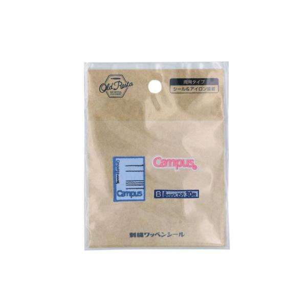 OldResta オールドリスタ 刺繍ワッペンシール KOKUYO コクヨ ノート キャンパスノート アイロン シール両用 ワッペンシール ステッカー スマホ パソコン ワッペン アイロン文具女子博 昭和レトロ レトロ 懐かしい おしゃれ ...