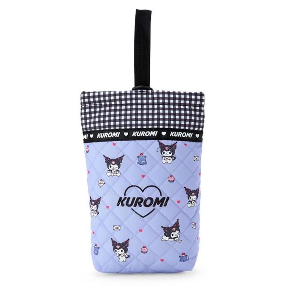 サンリオ SANRIO サンリオ シューズバッグ クロミ クロミちゃん kuromi 28×22×7cm キルティングバッグ キャラクター 207918 SANRIOサンリオ シューズバッグ■メーカー・ブランド名：サンリオ■個装サイズ：31...