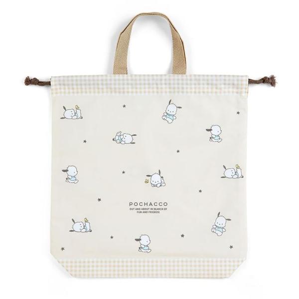 ポチャッコ 持ち手付き巾着 キッズバッグ 巾着 持ち手付き バッグ 財布SANRIO サンリオ ポチャッコ バッグ 財布■メーカー・ブランド名：サンリオ■個装サイズ：32.4×16.6×2.9cm■型番：256064■商品区分：バッグ 財布...
