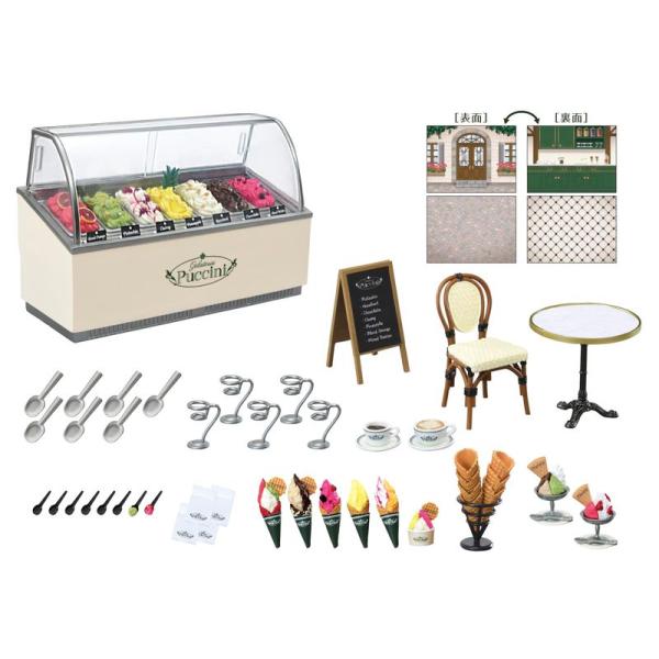 【1個入り BOXセット】 リーメント ぷちサンプルシリーズ Gelateria Puccini 約H185×W140×D95mm PVC、ABS製ぷちサンプル フィギュア ミニチュア おもちゃ ドール コレクション■メーカー・ブランド名：...