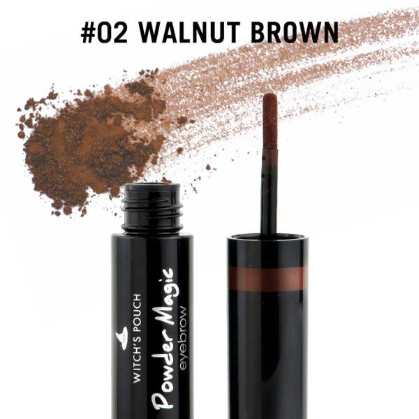 ウィッチズポーチ パウダーマジックアイブローブラッシュ ウォルナットブラウン 化粧品 コスメ メイク道具 アイブロウ 眉毛 眉メイク アイブロウパウダー韓国コスメ 眉マスカラ ナチュラル 自然 長持ち【製品情報】・製品名 Witchs Po...