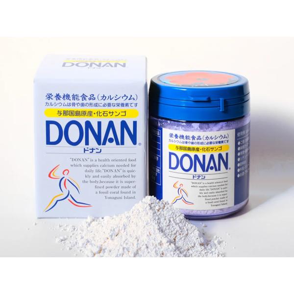 ドナン大容量タイプ　新ボトルになってリニューアル。120ｇ（約120日分）●海洋天然ミネラル70種類以上が入った、『与那国島・化石サンゴ』。トップアスリートから健康促進の方までサポート。天然の化石サンゴに含まれる栄養素をそのまま生かす独自の...