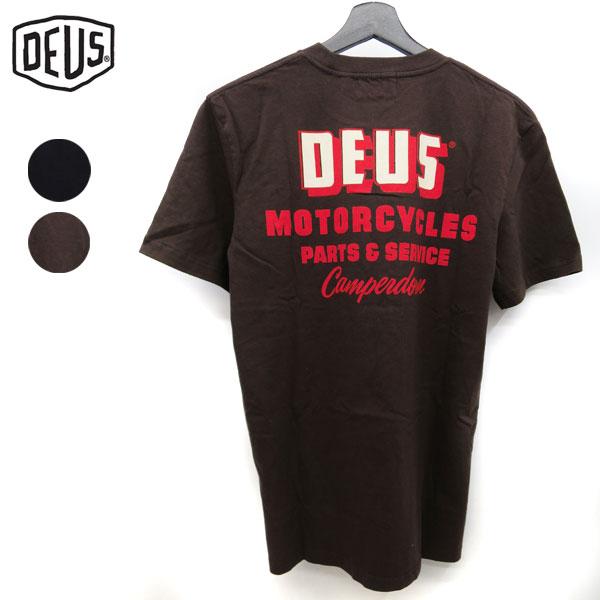 デウス tシャツ デウスエクスマキナ UNCHAINED TEE 半袖Tシャツ deus ex machina BLACK CHOC BROWN デウスエクスマキナ tシャツ メンズ deus DMP231718B deus tシャツ DE...