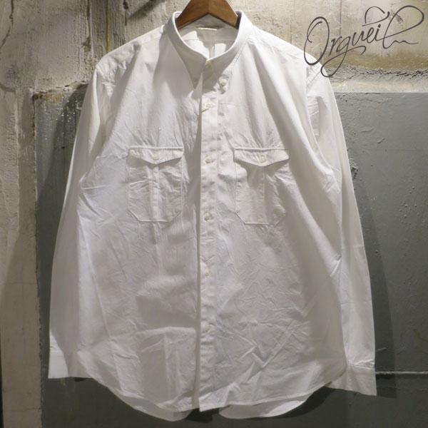 2025SS ORGUEIL オルゲイユ Rebuild Shirt【 OR-5111 】【IVORY】 リビルド シャツ アイボリー アメカジ コットン100% コットンシャツ ワークシャツ 日本製 【 正規販売店 】  1900 年代初...