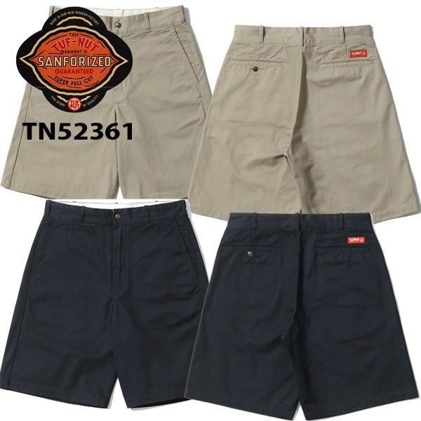 TN52361 SUGAR CANE シュガーケーン タフナッツ TUF-NUT COTTON TWILL WORK SHORTS  コットンツイル ワークショーツ 短パン ショートパンツ 綿100％ 定番 東洋エンタープライズ ネイビー ...