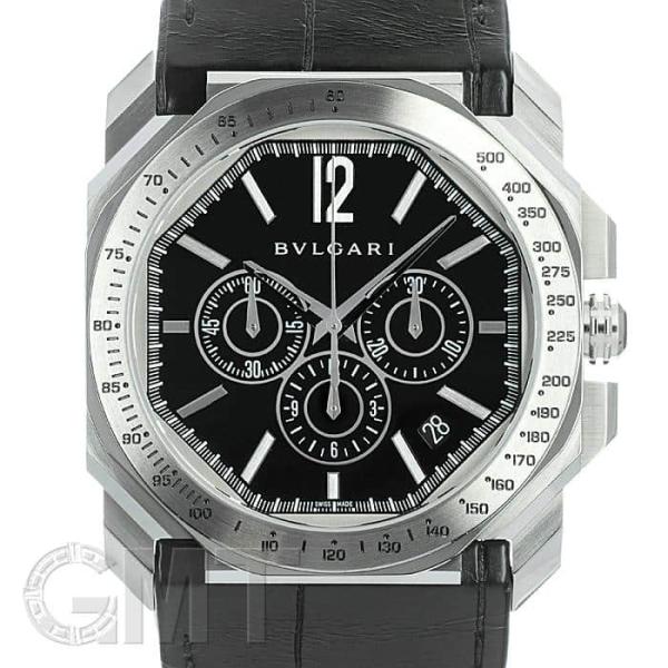 【厳選アンダー100万円腕時計】ブルガリ オクト ヴェロチッシモ クロノグラフ BGO41BSLDCHTA BVLGARI天才時計デザイナー「ジェラルド・ジェンタ」によるメンズコレクション「オクタ」直線的な八角形（オクタゴン）ケースと円形の...