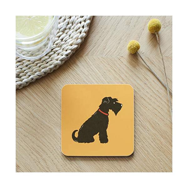 「商品情報」「主な仕様」H10cm x W10cm素材　表面：メラミン　裏面：コルクイギリス製SWEET WILLAM社製　同様のデザインのマグカップ、キーホルダー等ございます。