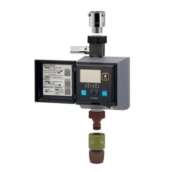 カクダイ(KAKUDAI) 潅水コンピューター 凍結防止つき 502-321 自動水やりタイマー 散水器具 ガーデン ※電池別売り  502-321曜日単位で設定可能■商品番号・規格：502-321※取り寄せ品の納期については、メーカー在庫...