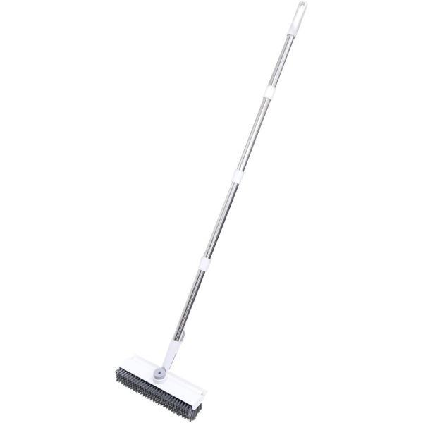 [関連word] フィット 玄関掃除 ベランダ掃除 床掃除 スティックブラシ 角に届くブラシ 伸縮ブラシ 便利グッズ トング付きブラシ 玄関デッキ 風呂掃除 長さ調整可能 角型ブラシ 掃除用具 フロアブラシ 洗浄ブラシ 水切りブラシ 90度...