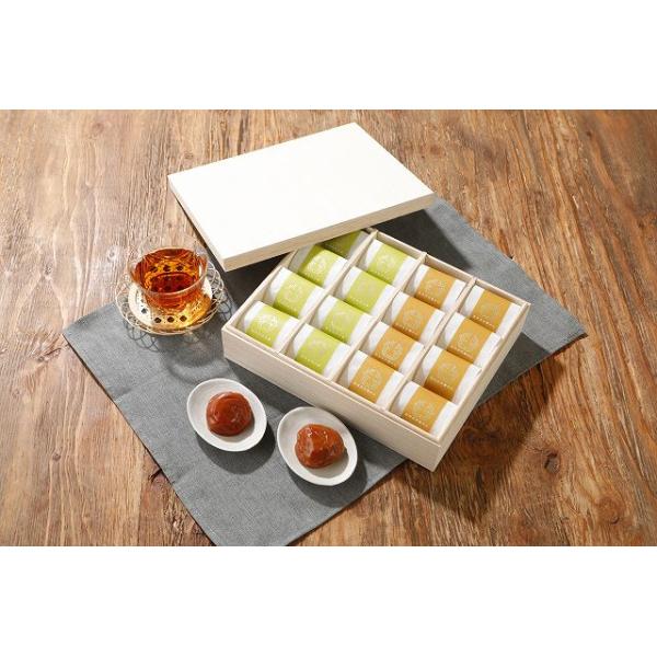 送料無料！ＴＶ雑誌で大絶賛！贈答用はちみつ梅とこんぶ梅の１級品梅のものだけ１粒づつ個包装で包みました。【16粒入】紀州南高梅だけを使いました！贈答用対応手提げ袋 / NO 2 ※手提げ袋は有料となっております。ご入用の場合は下記リンクよりご...