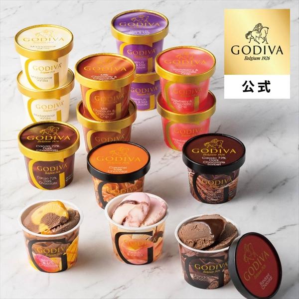 【発売日：2024年10月01日】ゴディバの至福をアイスでも。まろやかな口どけと深い味わいをご堪能ください。ゴディバがお届けするチョコレートを楽しむアイスをバラエティ豊かに詰め合わせました。まろやかな口どけと深い味わいが堪能いただけます。ゴ...