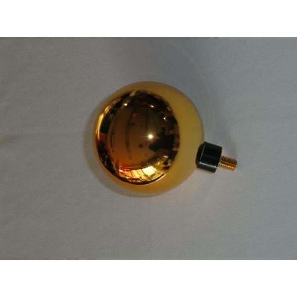 旗竿（アルミ合金伸縮ポール）３ｍに取付、旗の寸法は、90×135ｃｍが最適。3分ネジ　既製の旗竿全てに使用可能です。玉の接合部が見えますが使用には差し支えありません。竿頭製造元廃業のため在庫限りです。