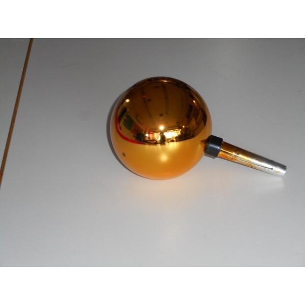 旗竿5〜6ｍ用、国旗のサイズは140×210cmのご利用を推奨。竹竿または伸縮ポールの上部キャップを取り外してお使いください。当店の製品はバネ付きです。玉の接合部が見えますが使用には差し支えありません。個装箱は２個入りのため１個でのご注文の...