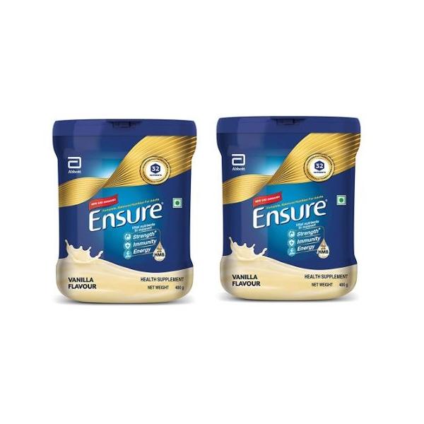 お得な2個セット Ensure社 1食分9gのタンパク質、バニラ味パウダー400g×2個Visit the Ensure Store 1, Ensure Original Nutrition Powder with 9g of Protei...