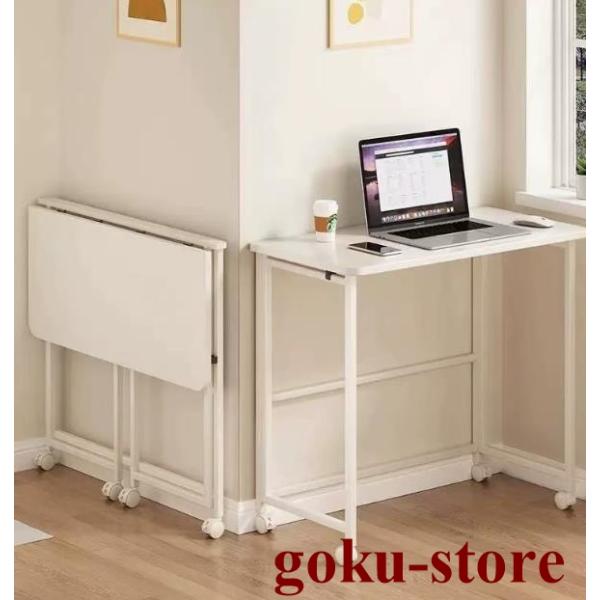 ■カラー：ナチュラル+ブラック　ホワイト■サイズ：W60×D40×H75cm■重量：約6.4kg■材質：天板/木製、フレーム/スチール■耐荷重：20kg必要な時だけささっと広げて使える便利な折りたたみのミニテーブルです。小さくて軽いから持ち...