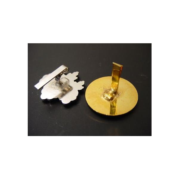 紋のみの価格で房は別売りです。いすれの紋もメッキ仕上げです。いずれも幅約２．１cm当店販売の御詠歌の房を持鈴に取り付ける場合、この部品を使うと簡単に取り付けできます。他社製持鈴の場合は差し込み穴が合わない可能性があるのでご注意ください。