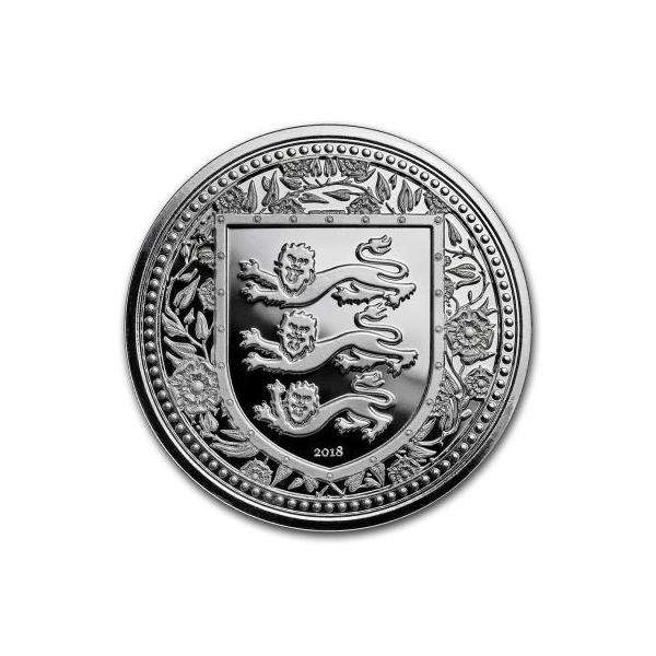 商品名 : 2018年 (新品) ジブラルタル「英国王室の紋章・ライオン」純銀 1オンス 銀貨品位 : 99.9％の純銀重量 : 1オンス　(31.1グラム)状態 : 未使用品・新品サイズ : 39 mm発行枚数：50,000枚同梱品 : ...