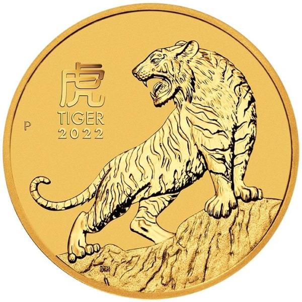 商品名 : 2022年 (新品) オーストラリア「干支 十二支・寅年 虎年」純金 1/10オンス 24K 金貨品位    : 99.99％ 純金重量    : 3.11g (1/10オンス)状態    : 未使用品・新品サイズ : 16.6...