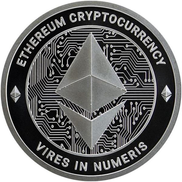 商品名 : (新品) アメリカ「イーサリアム・ETH」純銀 1オンス メダル品位    : 99.9％の純銀重量    : 1オンス (31.1グラム)状態    : 未使用品・新品サイズ : 39.3 mm x 3.2 mm同梱品 : 保...