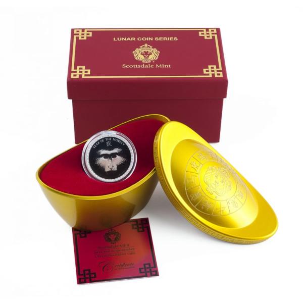 商品名　 : 2016年 (新品) フィジー「 干支 十二支・申年 猿年 」純銀 1 オンス プルーフ 銀貨 セット品位　　 : 99.9％の純銀重量　　 : 1オンス　(31.1グラム)状態　　 : 新品 COA 保証書付・箱付き発行枚数...