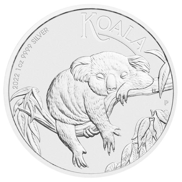 商品名 : 2022年 (新品) オーストラリア「コアラ」純銀 1オンス 銀貨品位 : 99.9％の純銀重量 : 1オンス　(31.1グラム)状態 : 未使用品・新品サイズ : 40.90 mm x 3.50 mm同梱品 : 保証書・高級ア...