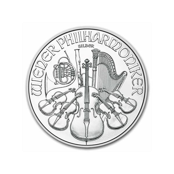 商品名 : 2025年 (新品) オーストリア「ウィーン・フィルハーモニー」純銀 1オンス 銀貨品位    : 99.9％の純銀重量    : 1オンス (31.1グラム)状態    : 未使用品・新品サイズ : 37 mm x 3.2 m...